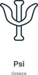Psi Letter Vector Images (over 2,400)