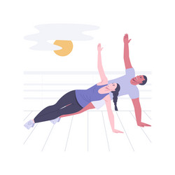 Contemporary dance isolated cartoon Royalty Free Vector