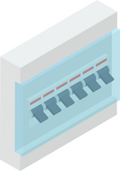 Circuit breaker Royalty Free Vector Image - VectorStock