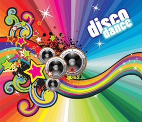 Music rock party background Royalty Free Vector Image