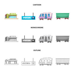 Train Station Sign Board Vector Images (over 1,500)