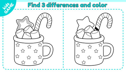 Winter Spot the Difference Vector Images (over 130)
