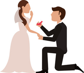 Proposal Fiance Cartoon Vector Images (99)