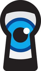 Keyhole Eye Peeking Vector Images (over 190)