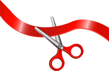 Scissors cartoon Royalty Free Vector Image - VectorStock