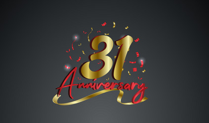 31 Years Anniversary Vector Images (over 460)