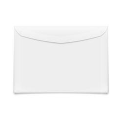 Blank envelope Royalty Free Vector Image - VectorStock