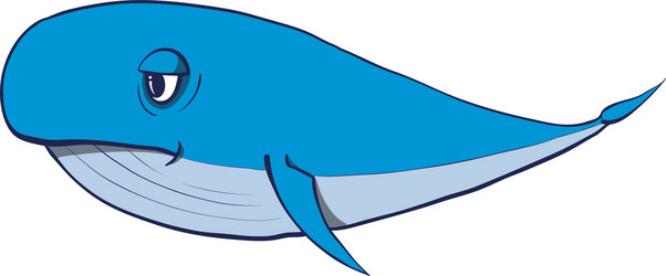Sad Baby Whale Cartoon