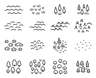 Cemetery Map Symbol Vector Images (over 350)