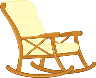Vintage chair Royalty Free Vector Image - VectorStock