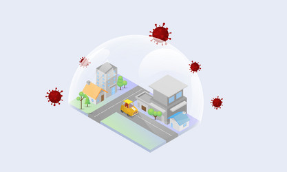 Cartoon disinfection and decontamination Vector Image