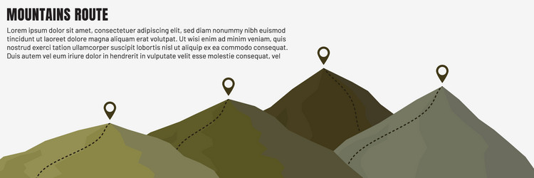 Mountain Timeline Vector Images (over 120)