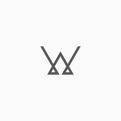 Letter W Monogram Vector Images (over 27,000)