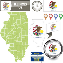 Illinois Shape Vector Images (over 300)