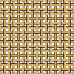 Wicker 3d greek seamless pattern braided Vector Image
