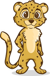 Cartoon Cheetah Vector Images (over 7,100)