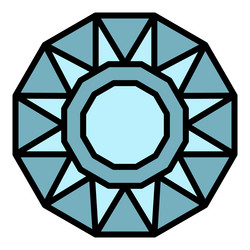 Emerald Outlined Vector Images (over 1,200)