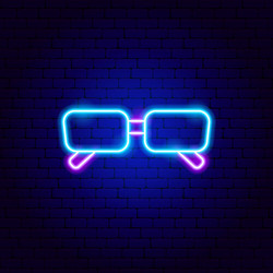 Eye neon sign Royalty Free Vector Image - VectorStock