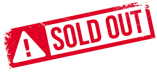 Sold out sign or stamp Royalty Free Vector Image