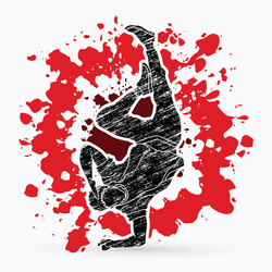 Dancer Splatter Vector Images (52)