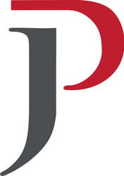 Jp letter initial with lion royal logo template Vector Image