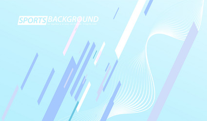 Abstract colored poster for sports Royalty Free Vector Image