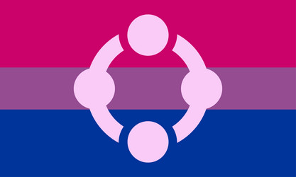 Bdsm fetish flag pride isolated Royalty Free Vector Image