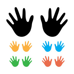 Baby Handprint Outline
