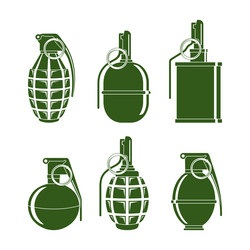 Grenade Stencil Vector Images (37)