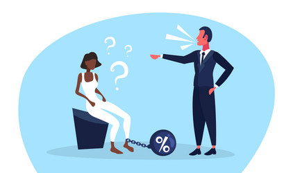 Frequently asked questions concept Royalty Free Vector Image