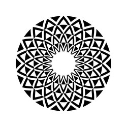 Circle pattern Royalty Free Vector Image - VectorStock