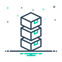 Stack Royalty Free Vector Image - VectorStock