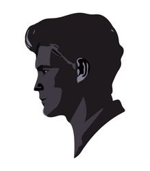 Man Side Profile Head Vector Images (over 2,200)