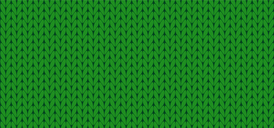 Green knit wool texture seamless pattern Vector Image