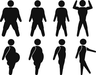 Stick Figure Fat Man Vector Images (over 180)
