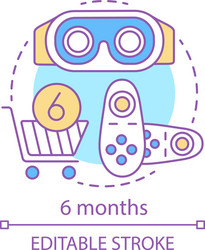 6 Months Vector Images (over 2,200)