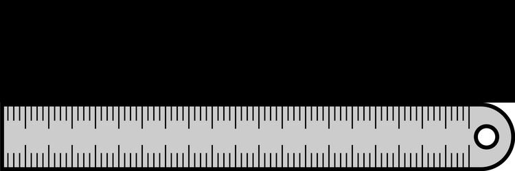 Metric Standard Ruler Scale Vector Images (85)