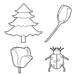 Spring nature design Royalty Free Vector Image