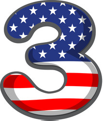 Number Six Royalty Free Vector Image Vectorstock