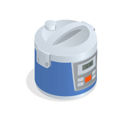 Electric cooker Royalty Free Vector Image - VectorStock