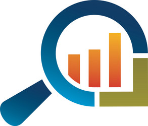 Package report logo icon design Royalty Free Vector Image