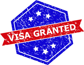 Visa Granted Stamp Vector Images (over 240)