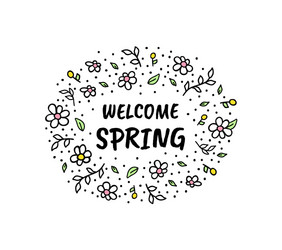 Cartoon sketch llama alpaka say hello poster Vector Image