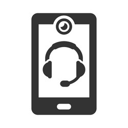 Mobile service icon Royalty Free Vector Image - VectorStock