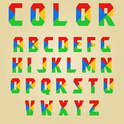 Image with alphabet theme 1 Royalty Free Vector Image