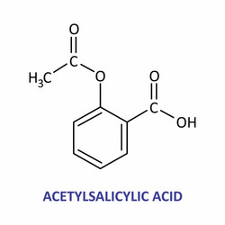 Citric acid molecular structure Royalty Free Vector Image