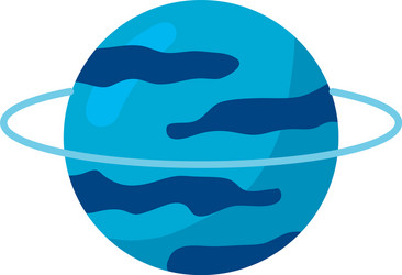 Saturn space planet Royalty Free Vector Image - VectorStock