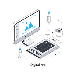 Graphic design isometric stock eps f Royalty Free Vector