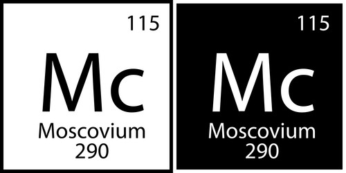 Chemical Moscovium Element Vector Images (65)