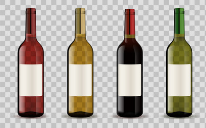 Wine bottles Royalty Free Vector Image - VectorStock